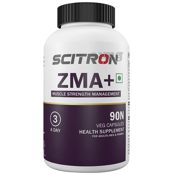 Scitron ZMA+ Veg Capsule: Buy bottle of 90.0 vegicaps at best price in ...