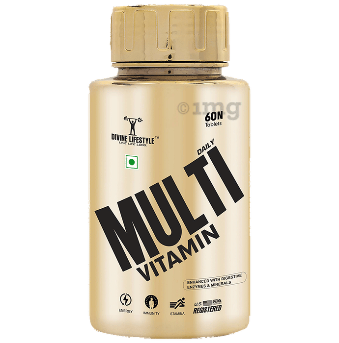 Divine Lifestyle Daily Multivitamin Tablet: Buy bottle of 60.0 tablets ...
