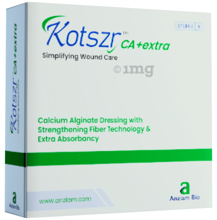 Kotszr CA+ Extra Calicum Alginate Dressing 10x10cm: Buy box of 10.0 ...