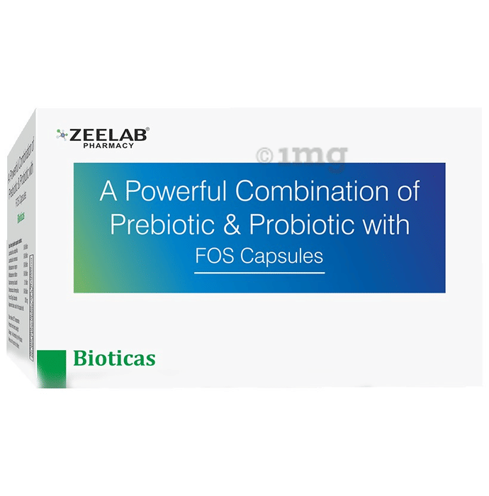 Bioticas Capsule: Buy strip of 10 capsules at best price in India | 1mg