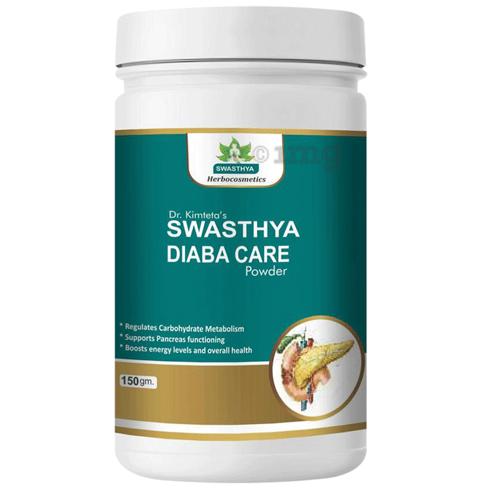 Dr. Kimteta's Swasthya Diaba Care Powder: Buy jar of 150.0 gm Powder at ...