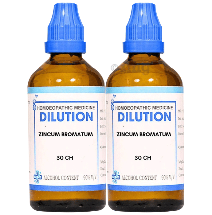 LDD Bioscience Zincum Bromatum Dilution (100ml Each) 30 CH: Buy combo ...