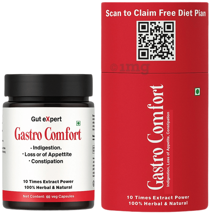 Gut Expert Gastro Comfort Veg Capsule: Buy bottle of 60.0 vegicaps at ...