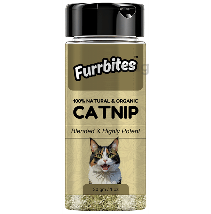 Furrbites 100% Natural & Organic Catnip: Buy bottle of 30.0 gm Granules ...
