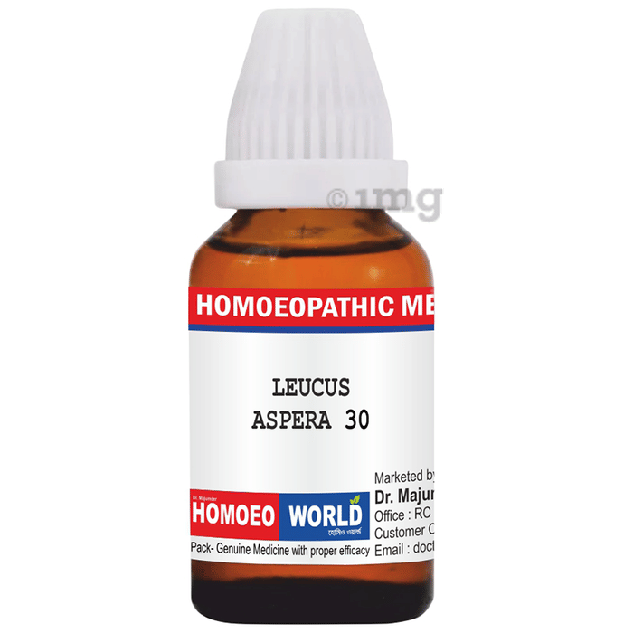 Dr. Majumder Homeo World Leucus Aspera Dilution 30: Buy bottle of 10.0 ...