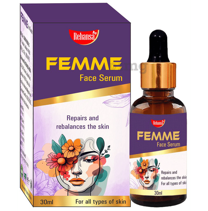 Rehansa Femme Face Serum: Buy bottle of 30.0 ml Serum at 𝗯𝗲𝘀𝘁 𝗽𝗿𝗶𝗰𝗲 in ...
