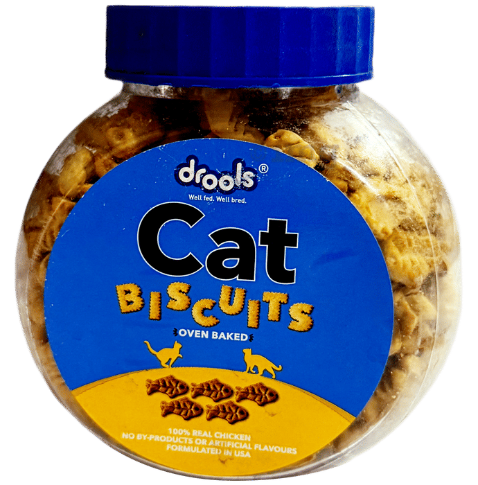 Drools Cat Over Baked 100% Real Chicken Biscuit: Buy jar of 110.0 gm ...