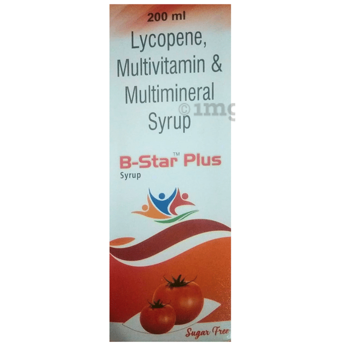 B Star Plus Syrup Sugar Free Buy Bottle Of 200 0 Ml Syrup At Best