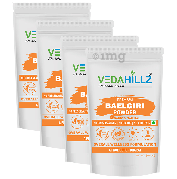Vedahillz Premium Baelgiri Powder (100gm Each): Buy combo pack of 4.0 ...