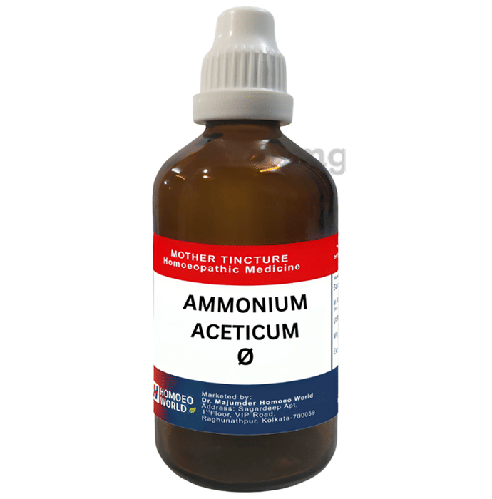 Dr. Majumder Homeo World Ammonium Aceticum Mother Tincture Q: Buy ...