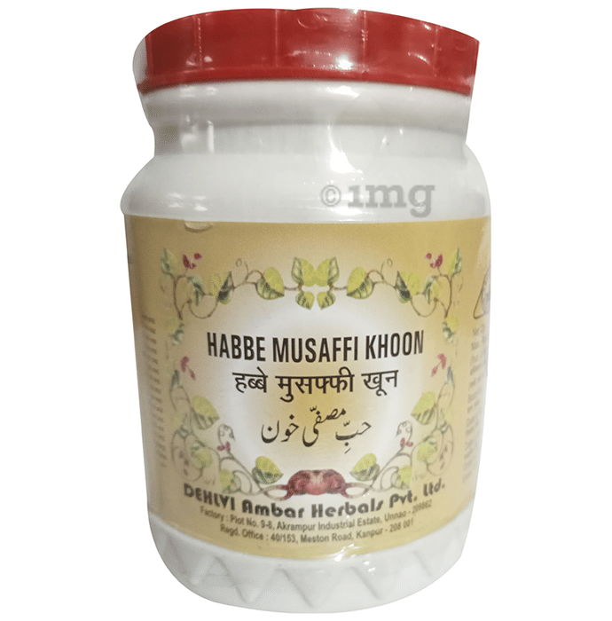 Dehlvi Habbe Musaffi Khoon: Buy bottle of 1000.0 tablets at 𝗯𝗲𝘀𝘁 𝗽𝗿𝗶𝗰𝗲 ...