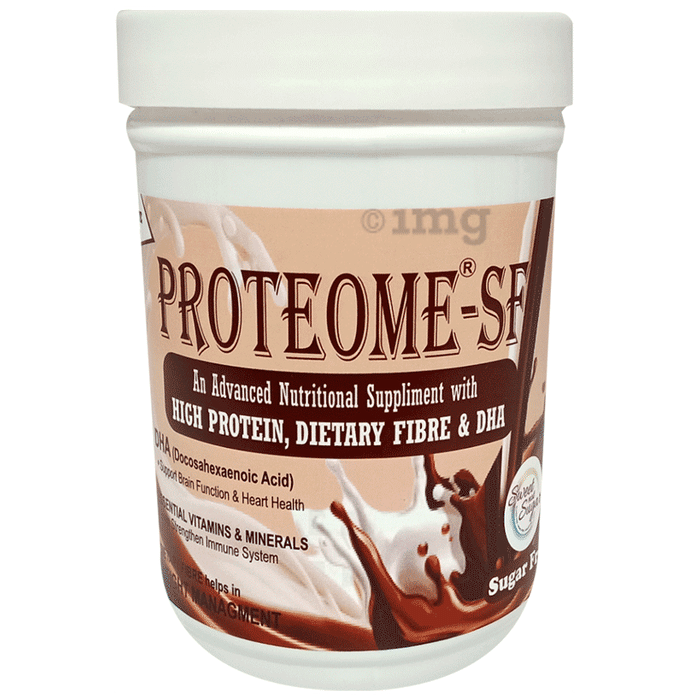 Proteome SF Powder Chocolate Sugar Free: Buy jar of 200.0 gm Powder at ...