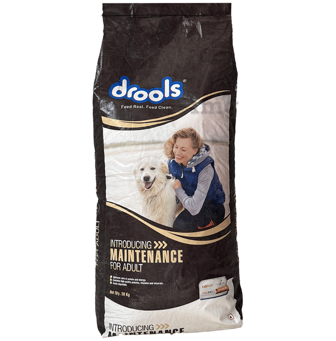 Drools Maintenance for Adult Pet Food: Buy packet of 20.0 kg Pet Food ...