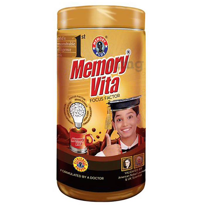 Memory Vita Focus Factor Powder: Buy jar of 500 gm Powder at best price ...