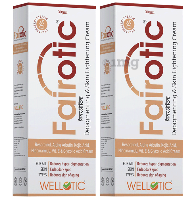 Fairotic Depigmenting & skin Lightening Cream (30gm Each): Buy combo ...