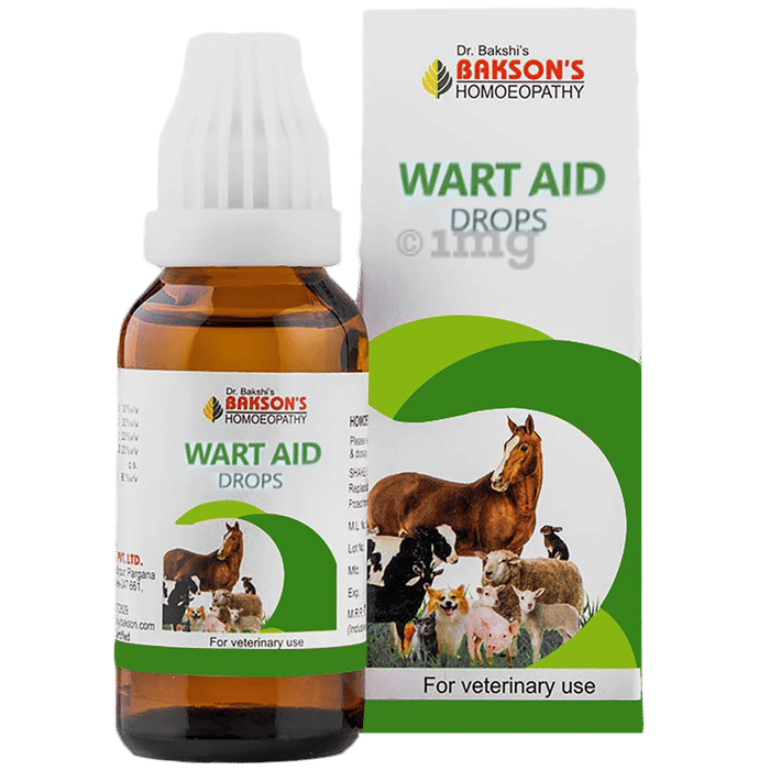 Dr Bakshi's Bakson's Homeopathy Wart Aid Drops: Buy bottle of 30.0 ml ...