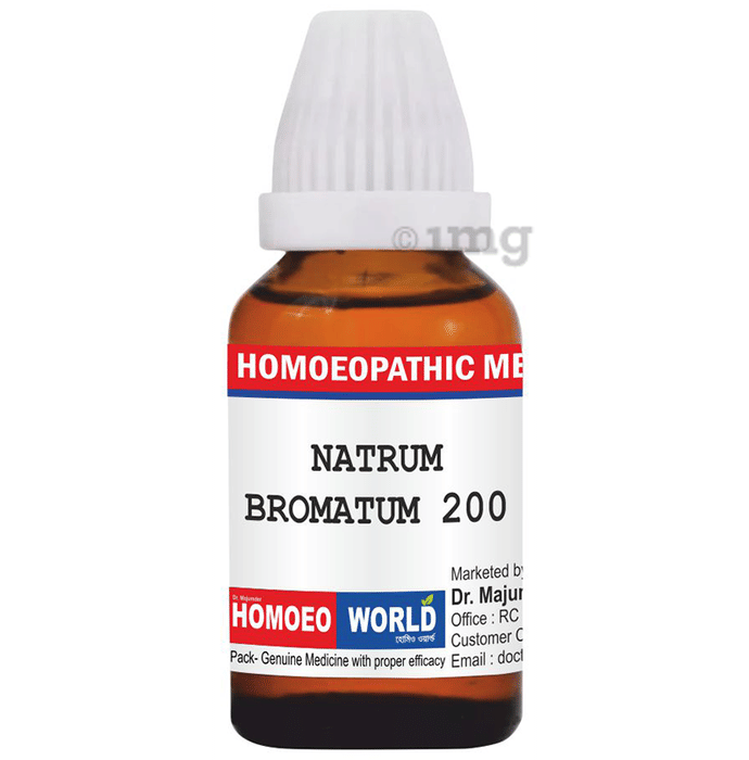 Dr. Majumder Homeo World Natrum Bromatum Dilution 200: Buy bottle of 10 ...