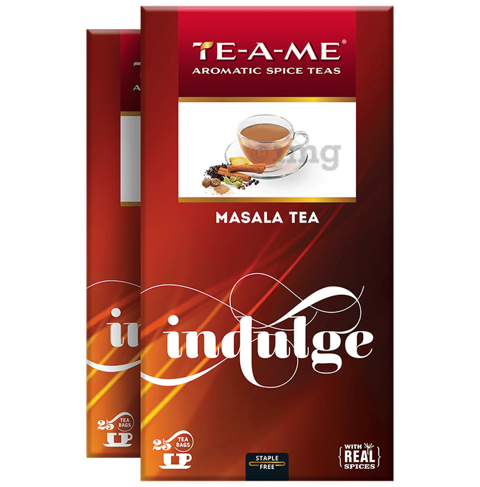 TE-A-ME Masala Tea Bags (25 Each): Buy combo pack of 2.0 Packs at 𝗯𝗲𝘀𝘁 ...