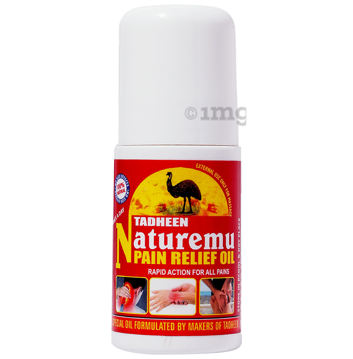 Tadheen Naturemu Pain Relief Oil: Buy Roll-on bottle of 50.0 ml Oil at ...