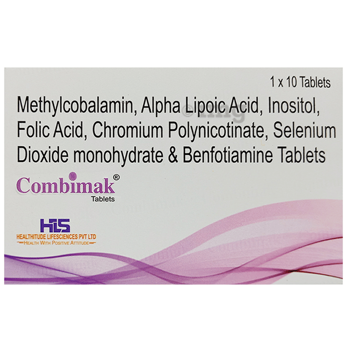 Combimak Tablet: Buy strip of 10.0 tablets at 𝗯𝗲𝘀𝘁 𝗽𝗿𝗶𝗰𝗲 in India | 1mg