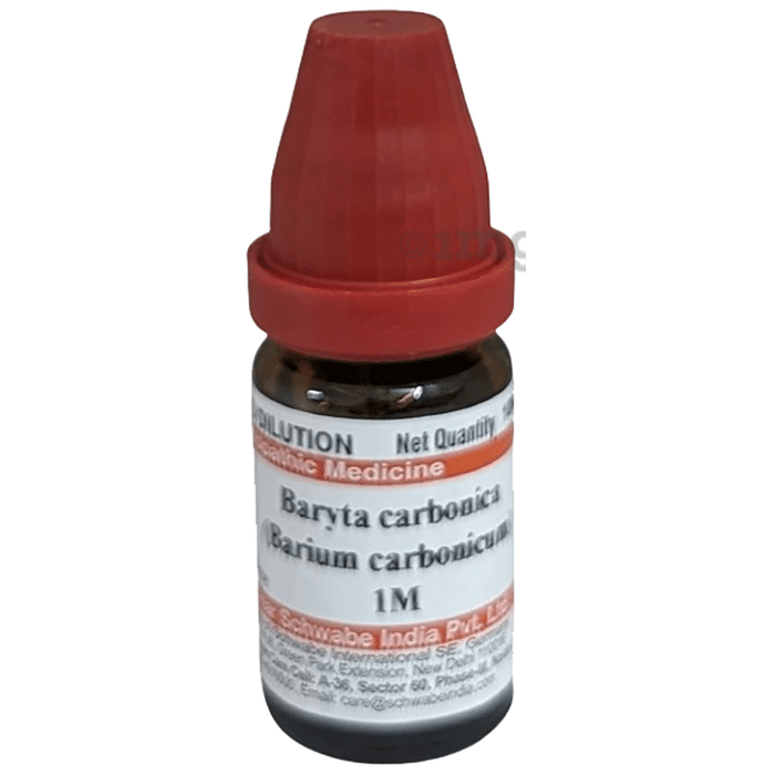 Dr Willmar Schwabe India Baryta Carbonica Dilution 1m Buy Bottle Of 10