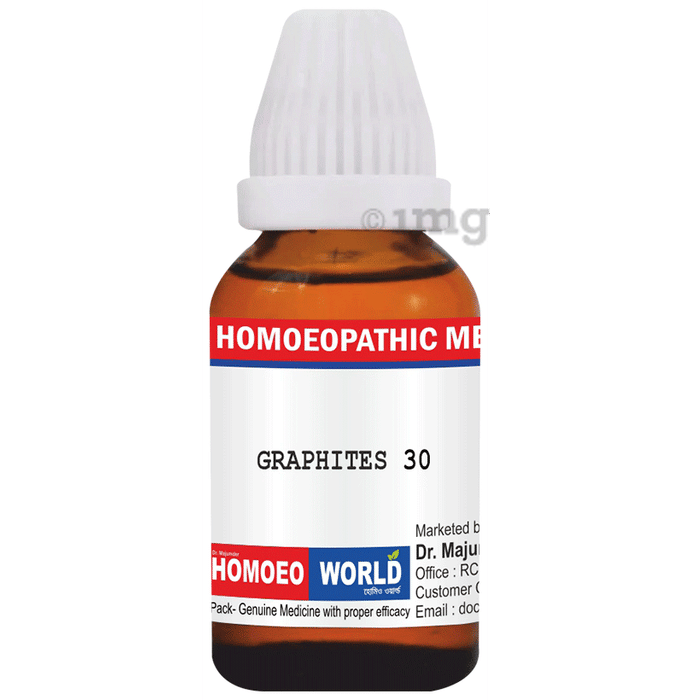 Dr. Majumder Homeo World Graphites Dilution 30: Buy bottle of 10.0 ml ...