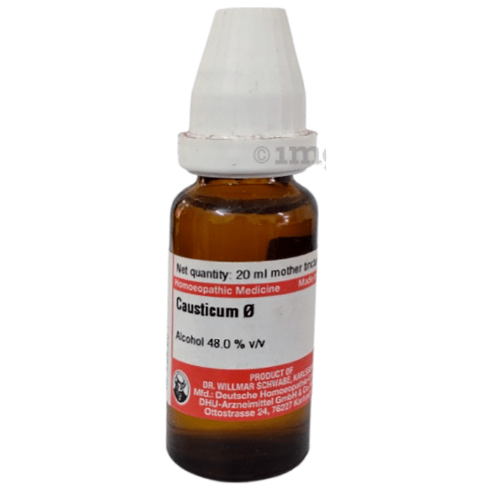 Dr Willmar Schwabe Germany Causticum Mother Tincture Q: Buy bottle of ...