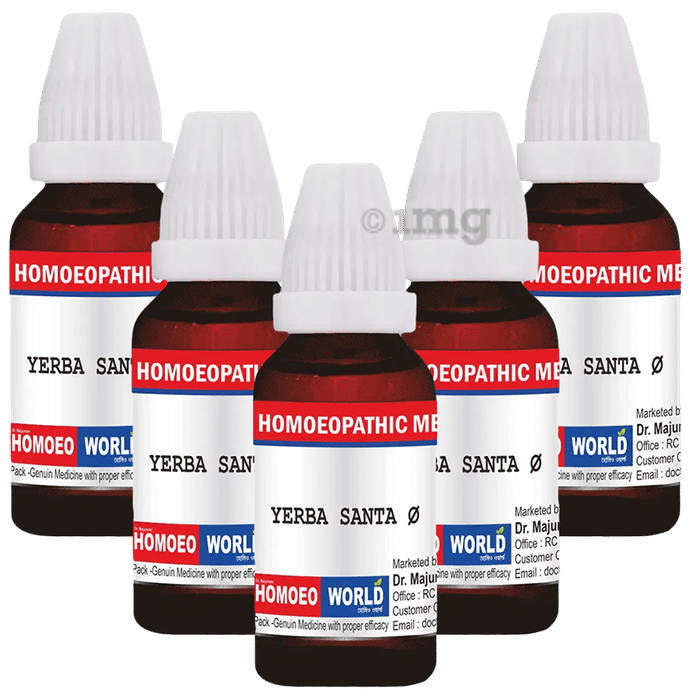 Dr. Majumder Homeo World Yerba Santa Mother Tincture (30ml Each) Q: Buy ...