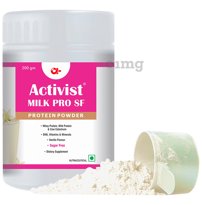 Activist Milk Pro SF Protein Powder: Buy jar of 200 gm Powder at best ...