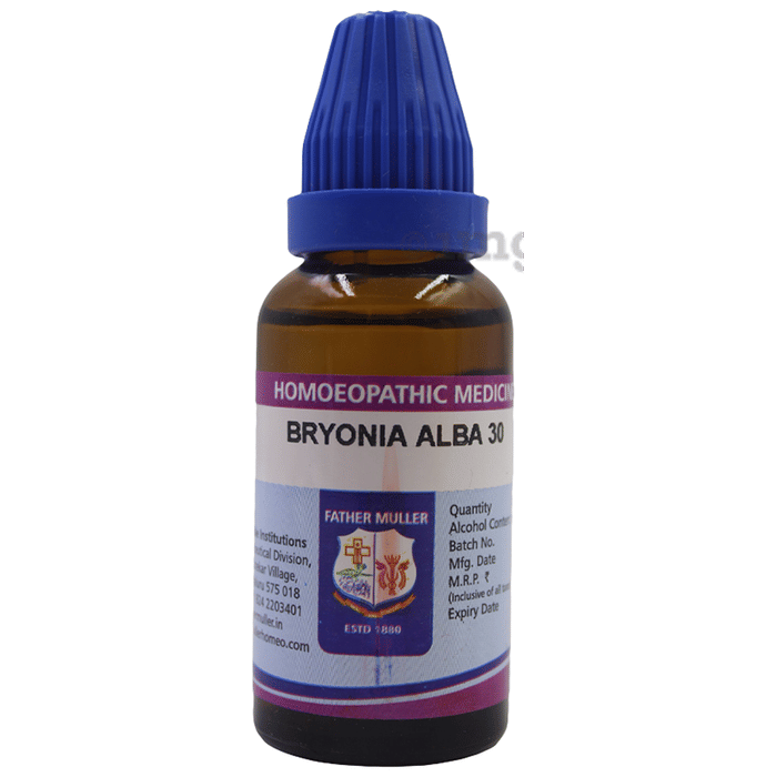 Father Muller Bryonia Alba Drop Oral Drops 30: Buy bottle of 30.0 ml ...