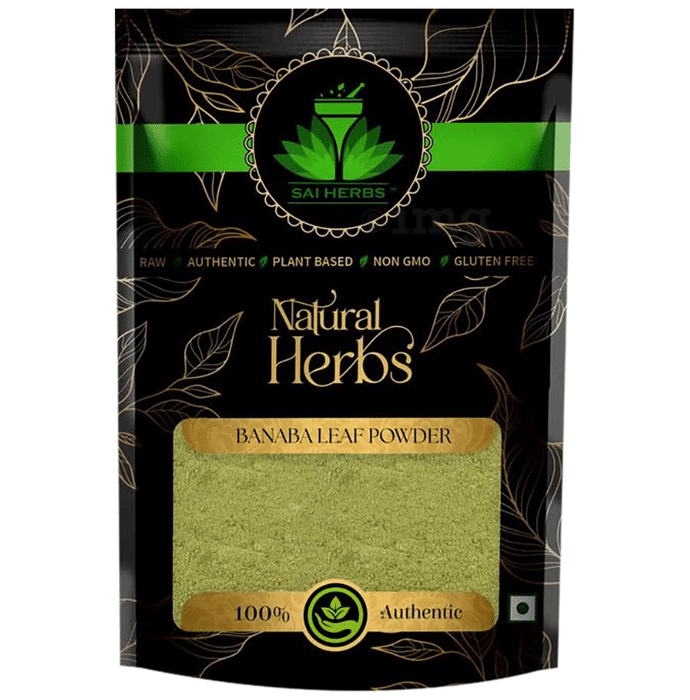 Sai Herbs Banaba Leaf Powder: Buy packet of 1.0 kg Powder at best price ...