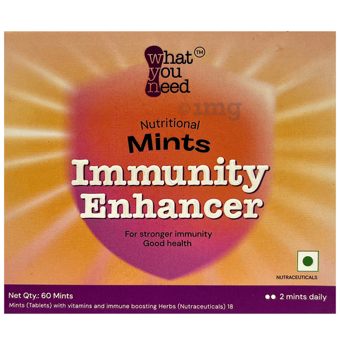 What You Need Immunity Enhancer Mints (30 Each): Buy box of 2.0 bottles ...