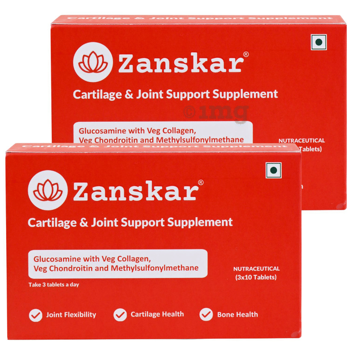 Zanskar Cartilage & Joint Support Supplement (30 Each): Buy combo pack ...