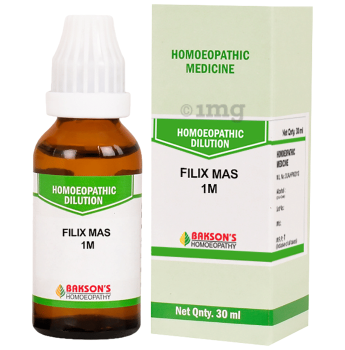 Bakson's Homoeopathy Filix Mas Dilution 1000 CH: Buy bottle of 30.0 ml ...