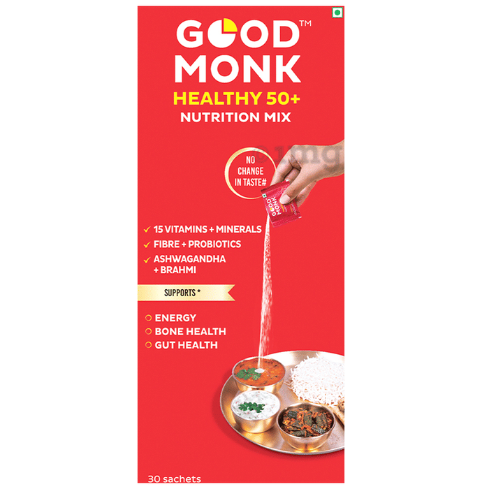 Good Monk Healthy 50+ Nutrition Mix | Clinically Designed to Improve ...