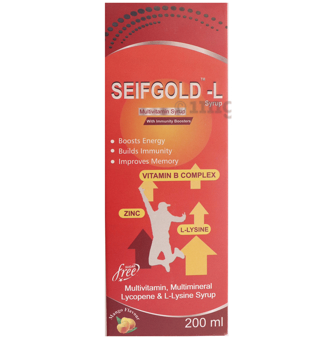 Seifgold-L Syrup Mango Sugar Free: Buy bottle of 200.0 ml Syrup at best ...