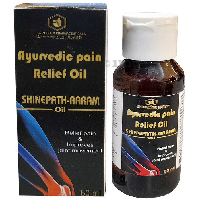 Shinepath Ayurvedic Pain Relief Oil: Buy bottle of 60.0 ml Oil at 𝗯𝗲𝘀𝘁 ...