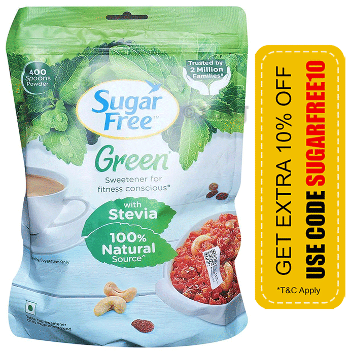 Sugar Free Green Stevia Sweetener Powder: Buy packet of 400.0 gm Powder ...