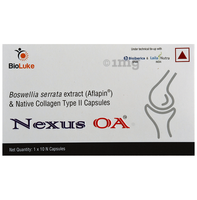 Nexus OA Capsule: Buy strip of 10.0 capsules at best price in India | 1mg