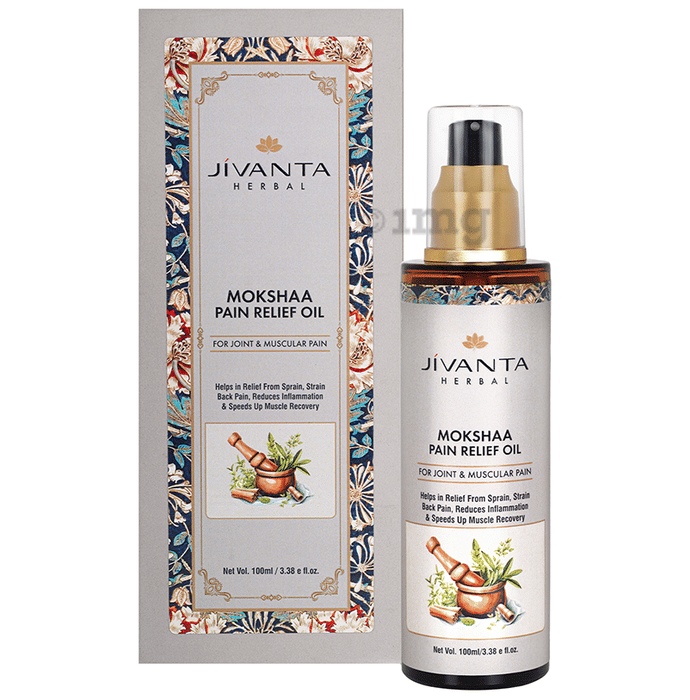 Jivanta Herbal Mokshaa Pain Relief Oil: Buy bottle of 100.0 ml Oil at ...