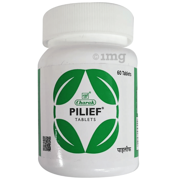Pilief Tablet: Buy bottle of 60.0 tablets at 𝗯𝗲𝘀𝘁 𝗽𝗿𝗶𝗰𝗲 in India | 1mg