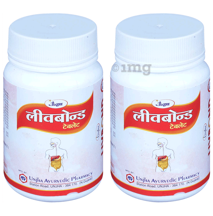 Unjha Livbond Tablet (50 Each): Buy combo pack of 2.0 bottles at 𝗯𝗲𝘀𝘁 ...