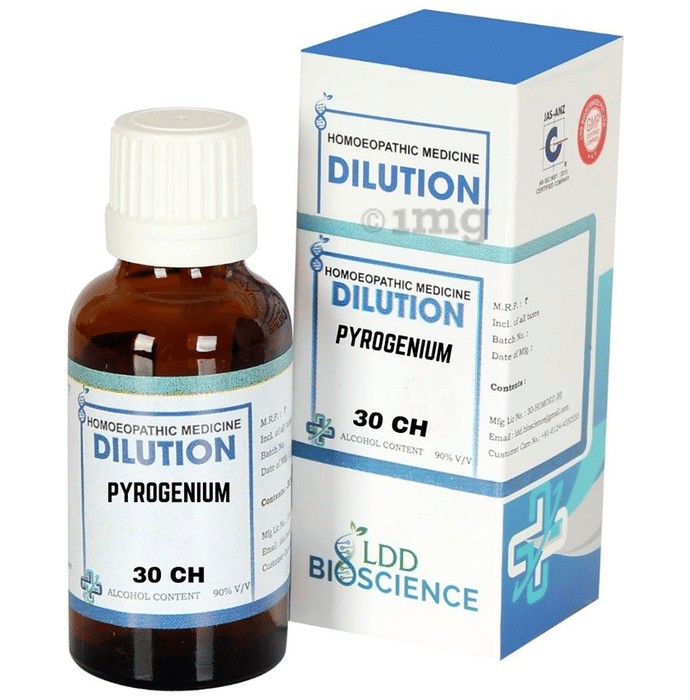 LDD Bioscience Pyrogenium Dilution 30 CH: Buy bottle of 30.0 ml ...