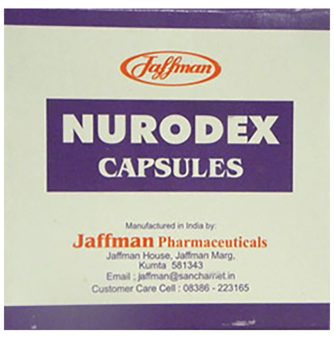 Jaffman Nurodex Capsule: Buy box of 30.0 capsules at best price in ...