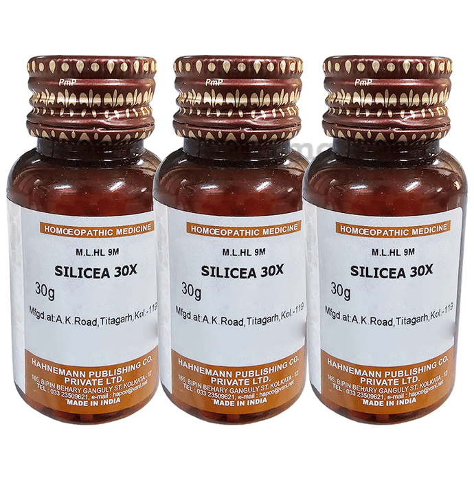 Hapco Silicea Tablet (30gm Each) 30X: Buy combo pack of 3.0 bottles at ...