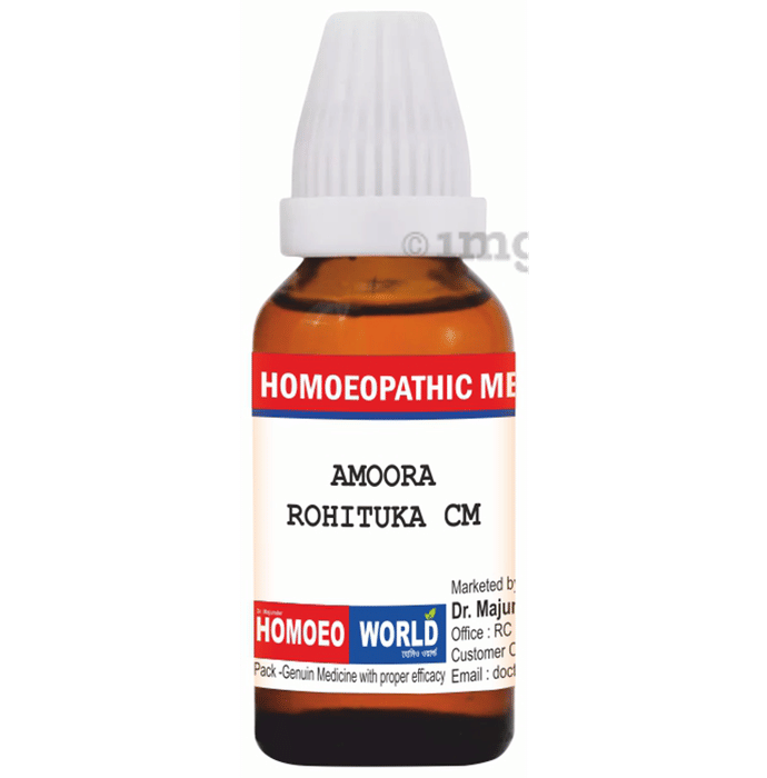 Dr. Majumder Homeo World Amoora Rohituka Dilution (30 ml Each) CM: Buy ...