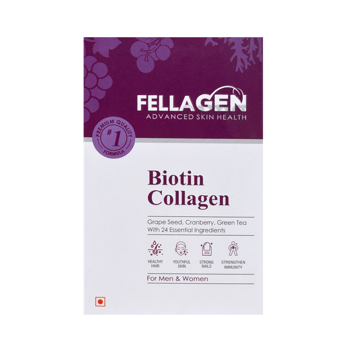 Fellagen Biotin Collagen Tablet: Buy box of 30 tablets at best price in ...