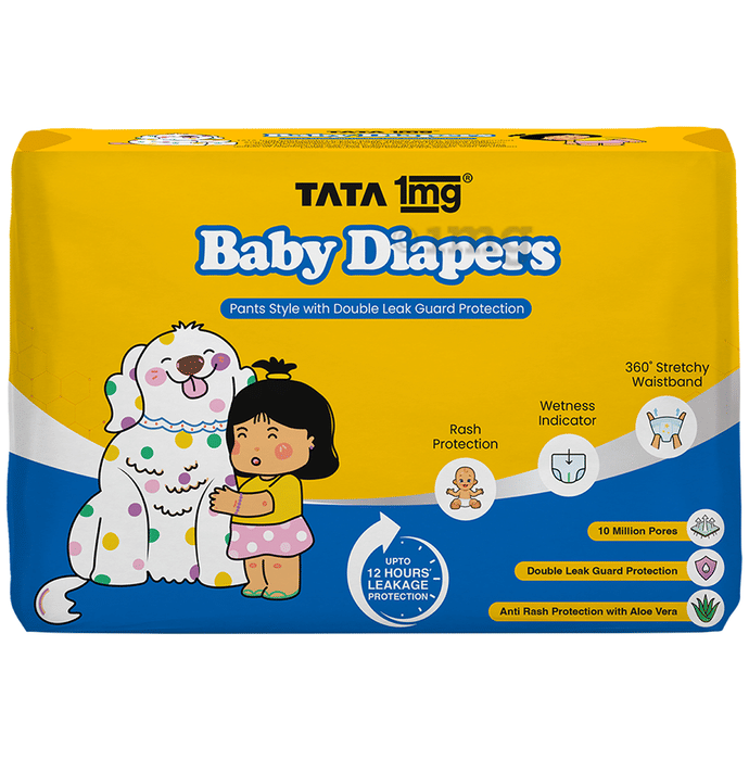 Ultra-Dry Baby Diaper Pants | Superior Leak Protection | by Tata 1mg ...