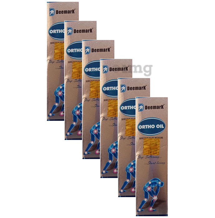 Deemark Ortho Pain Relief Oil ( 100ml Each): Buy bottle of 6.0 Packs at ...