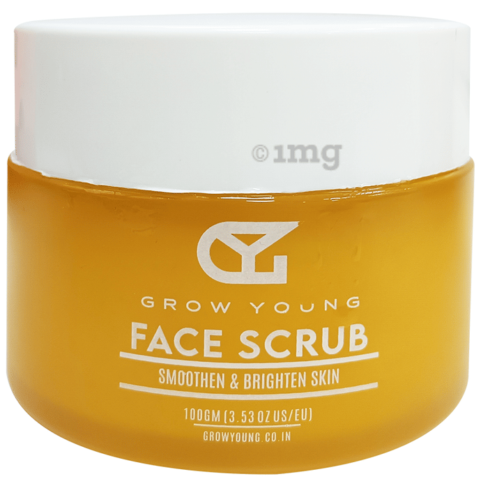 Grow Young Face Scrub | Smoothen & Brighten Skin: Buy jar of 100.0 gm ...